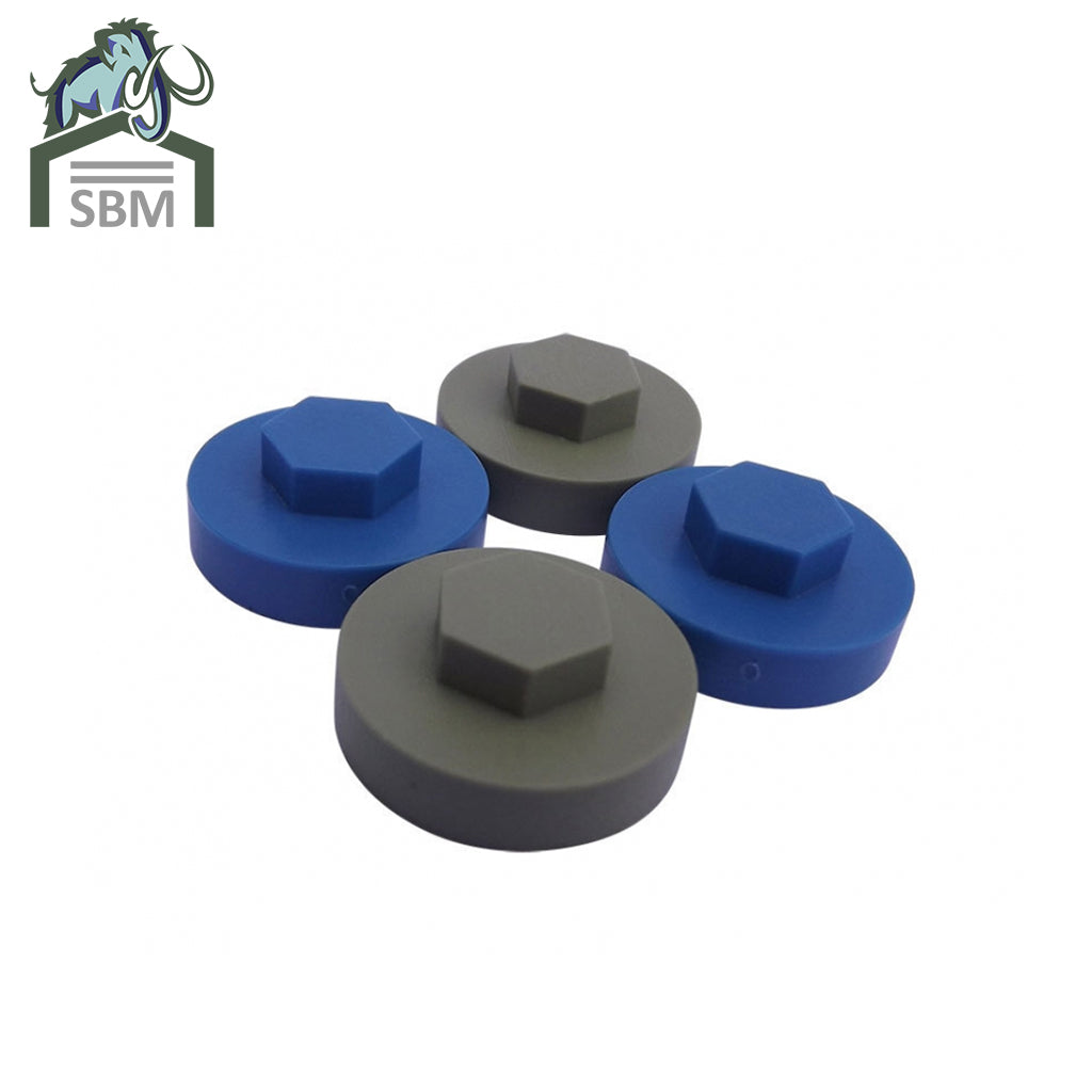 Hex Caps - 100 Pack – steelbuildmasters.co.uk
