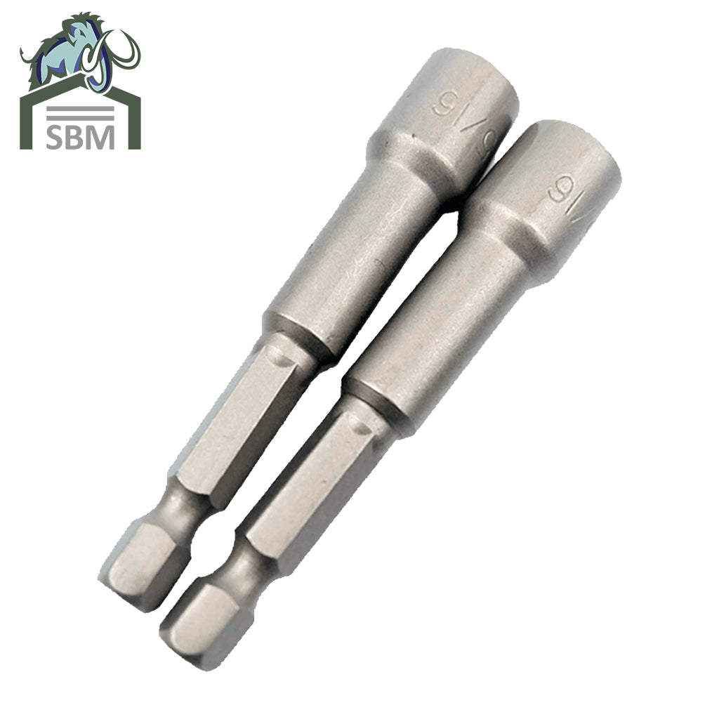 5/16" Hex Magnetic Drivers/Holders / tek screw bit – steelbuildmasters ...